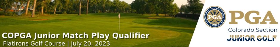 QUAL: CO PGA Jr Match Play Championship - Tournament Information Page ...