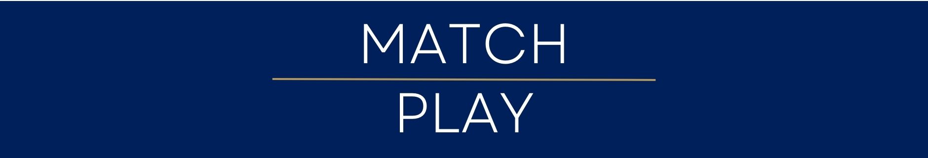 Match Play, Sponsor - Golf Pro Payments - Match Play Bracket / Results ...