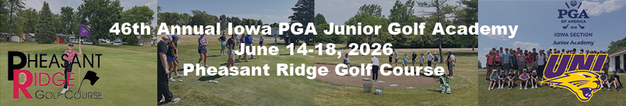Iowa PGA Junior Golf Academy - Tournament Information Page | Iowa PGA Jr