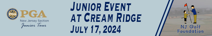 Junior Event at Cream Ridge - Tournament Information Page | NJ PGA Jr Tour