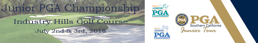 Junior PGA Section Championship - Round 2 Pairings | SCPGA Jr Tour