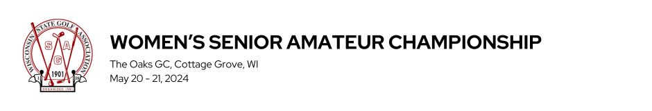 Women's Senior Amateur Championship - Round 2 Pairings | WSGA