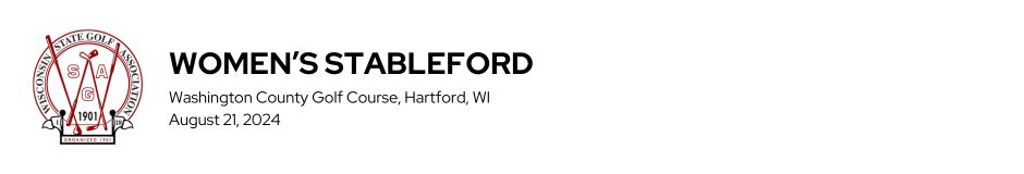 Women's Stableford - Tournament Information Page | WSGA