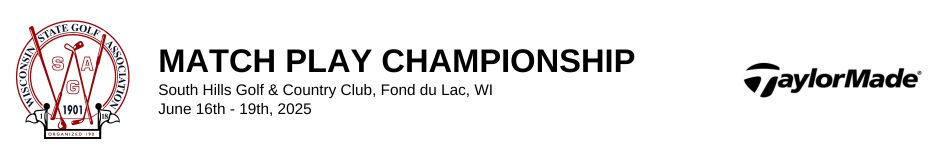 Match Play Championship - Schedule of Events | WSGA