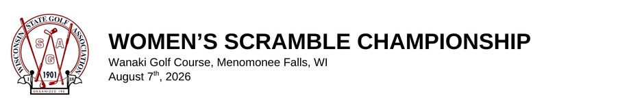 Women's Scramble Championship - Tournament Information Page | WSGA