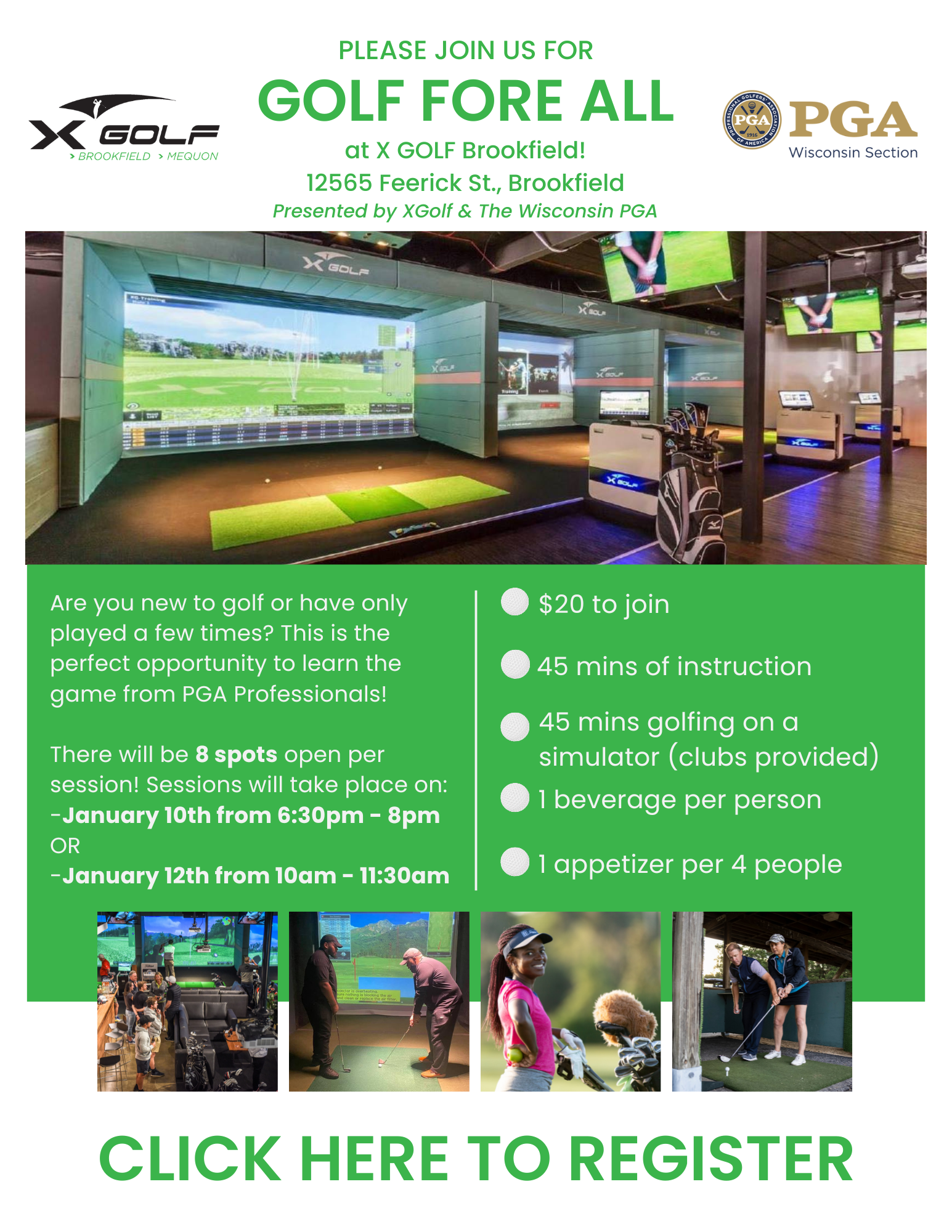 2023 Golf Fore All at X Golf - General Seminar Information Page ...