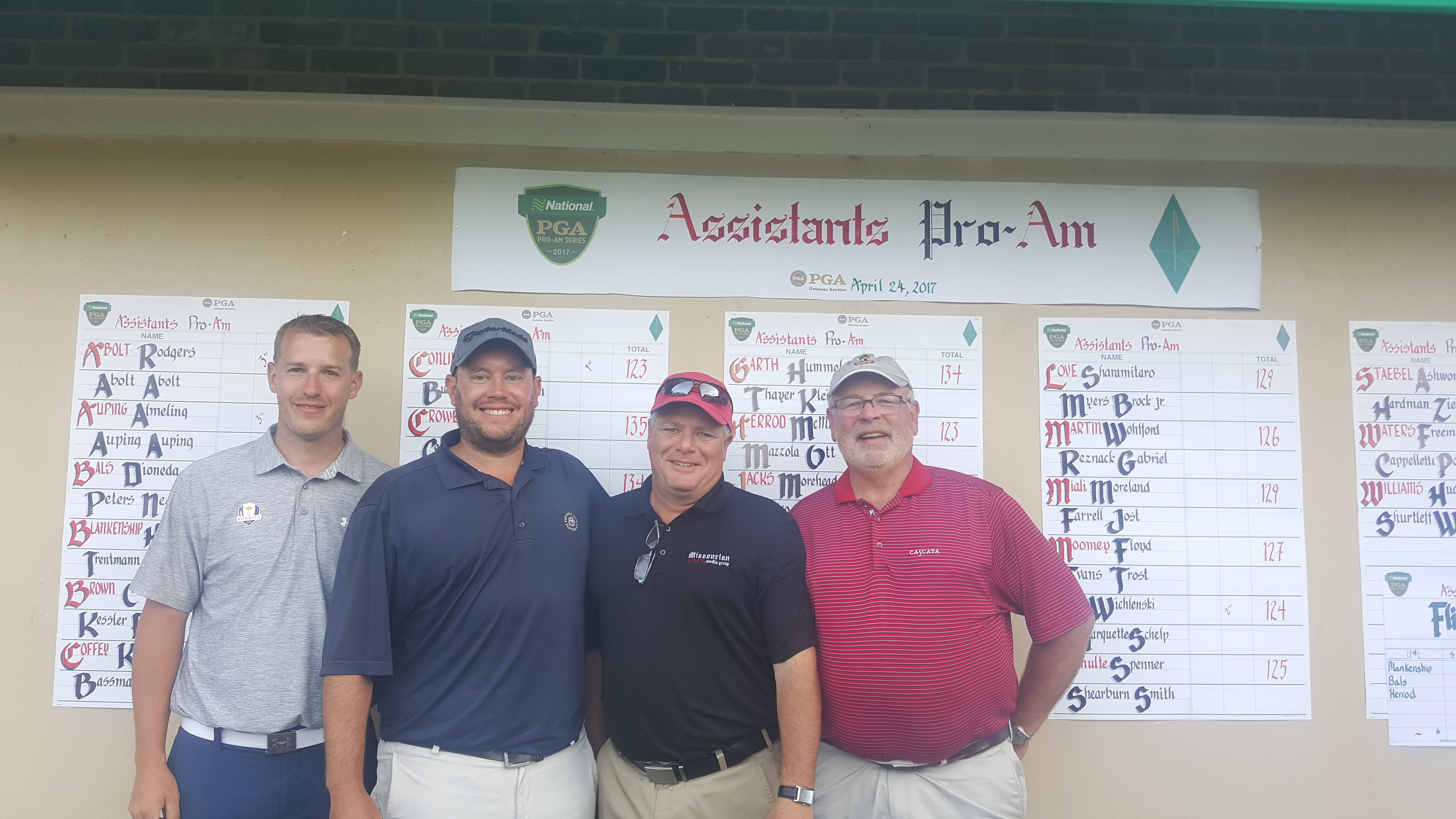 Assistants Pro-Am - First Flight* Leaderboard | Gateway PGA