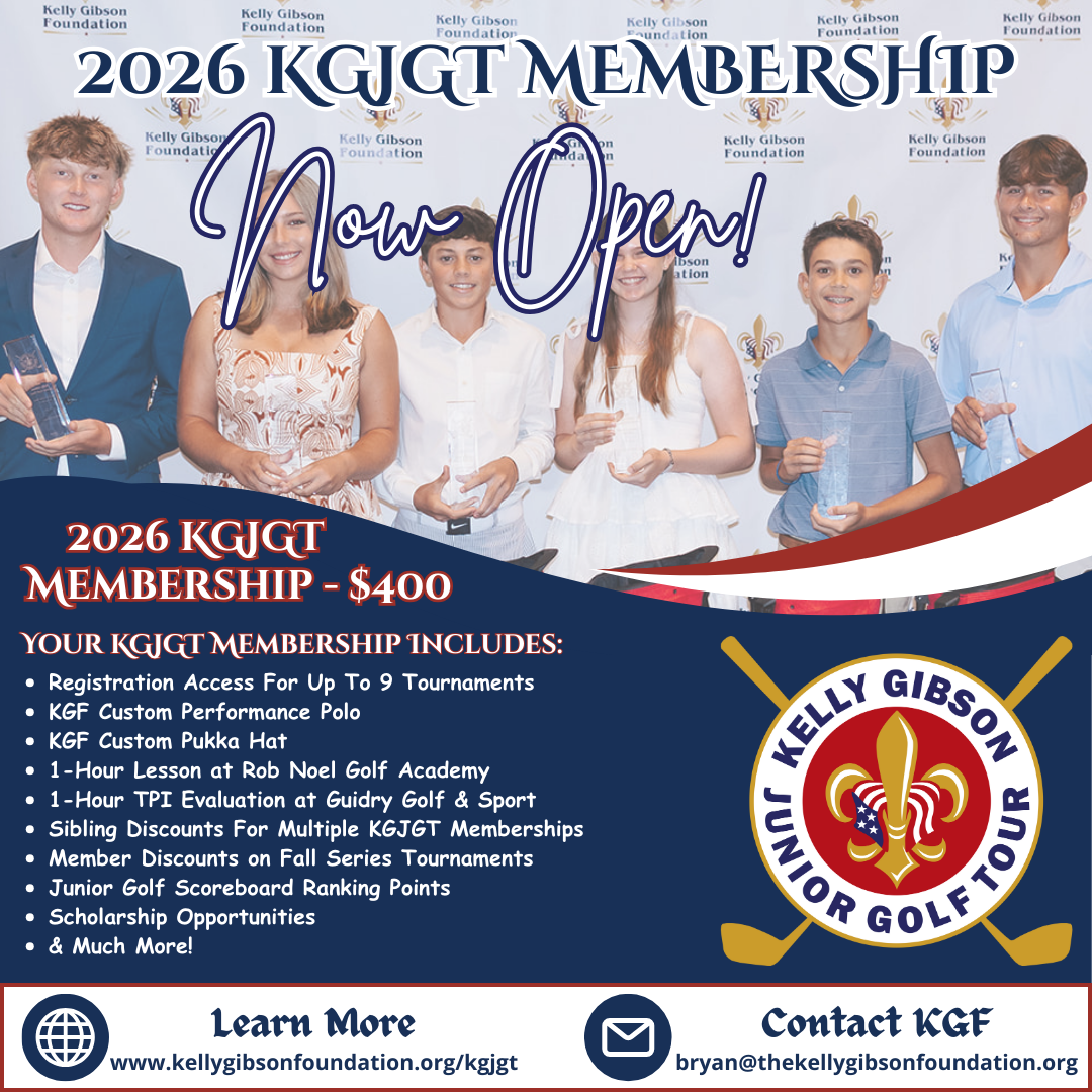 Membership | Kelly Gibson Junior Golf Tour