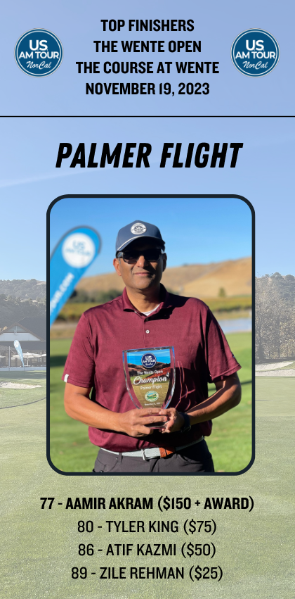 The Wente Open - Tournament Information Page | US Am Tour