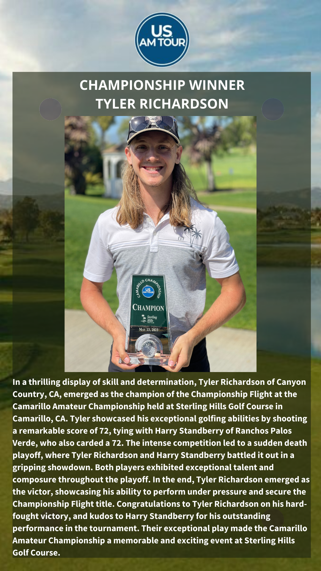 Camarillo Championship - Palmer Flight Leaderboard | US Am Tour