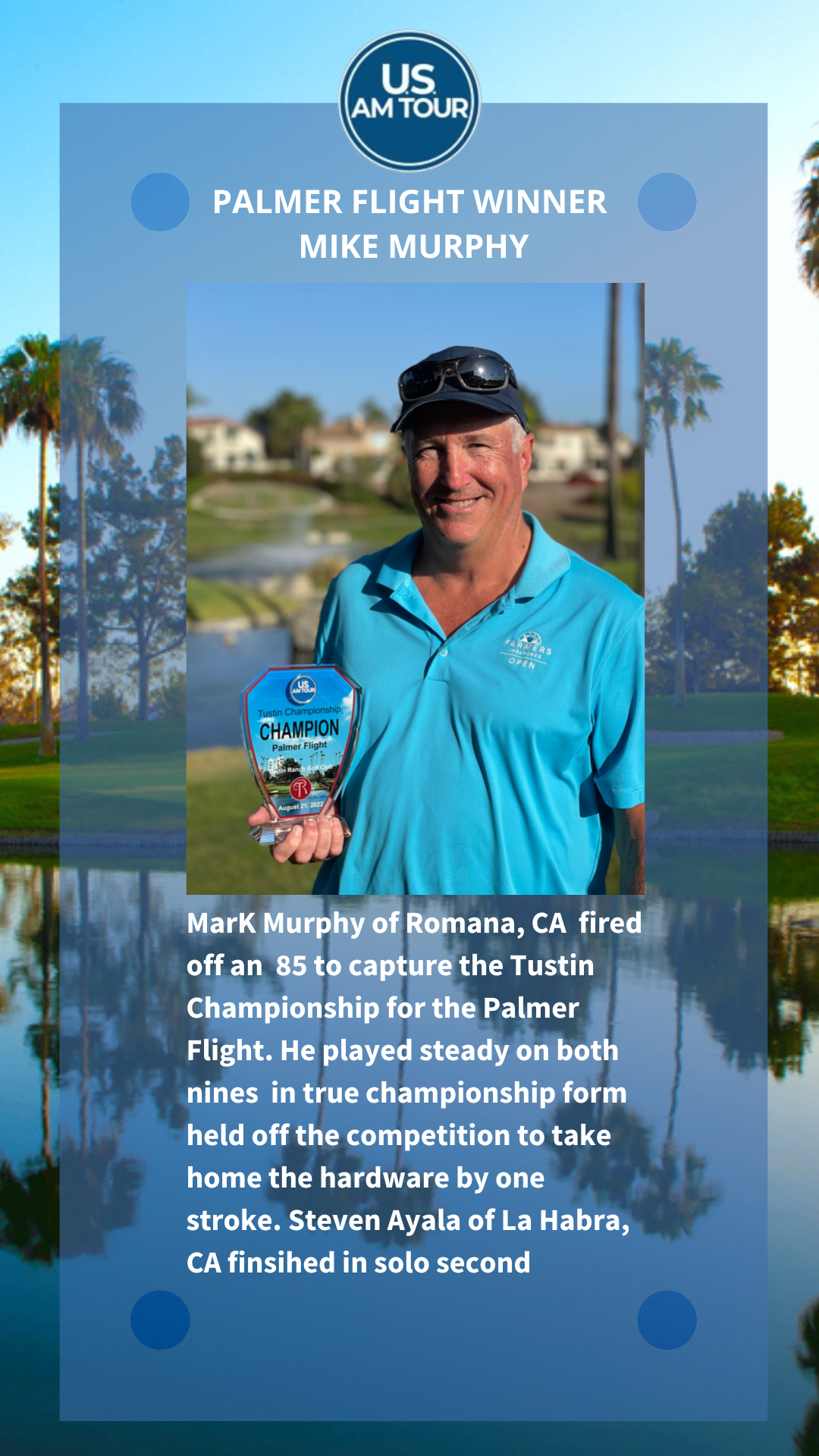 Tustin Championship - Player Flight Leaderboard | US Am Tour