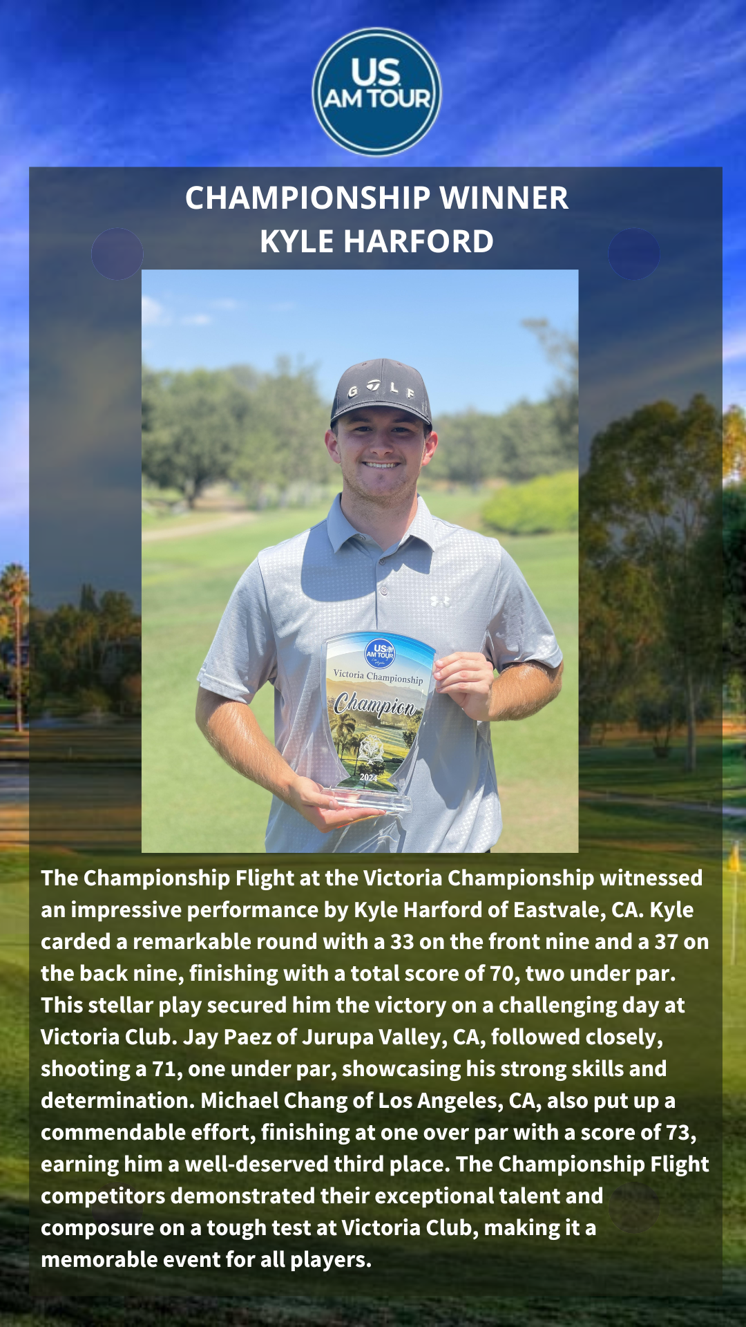 Victoria Championship - Monday Series - Tournament Recap | US Am Tour