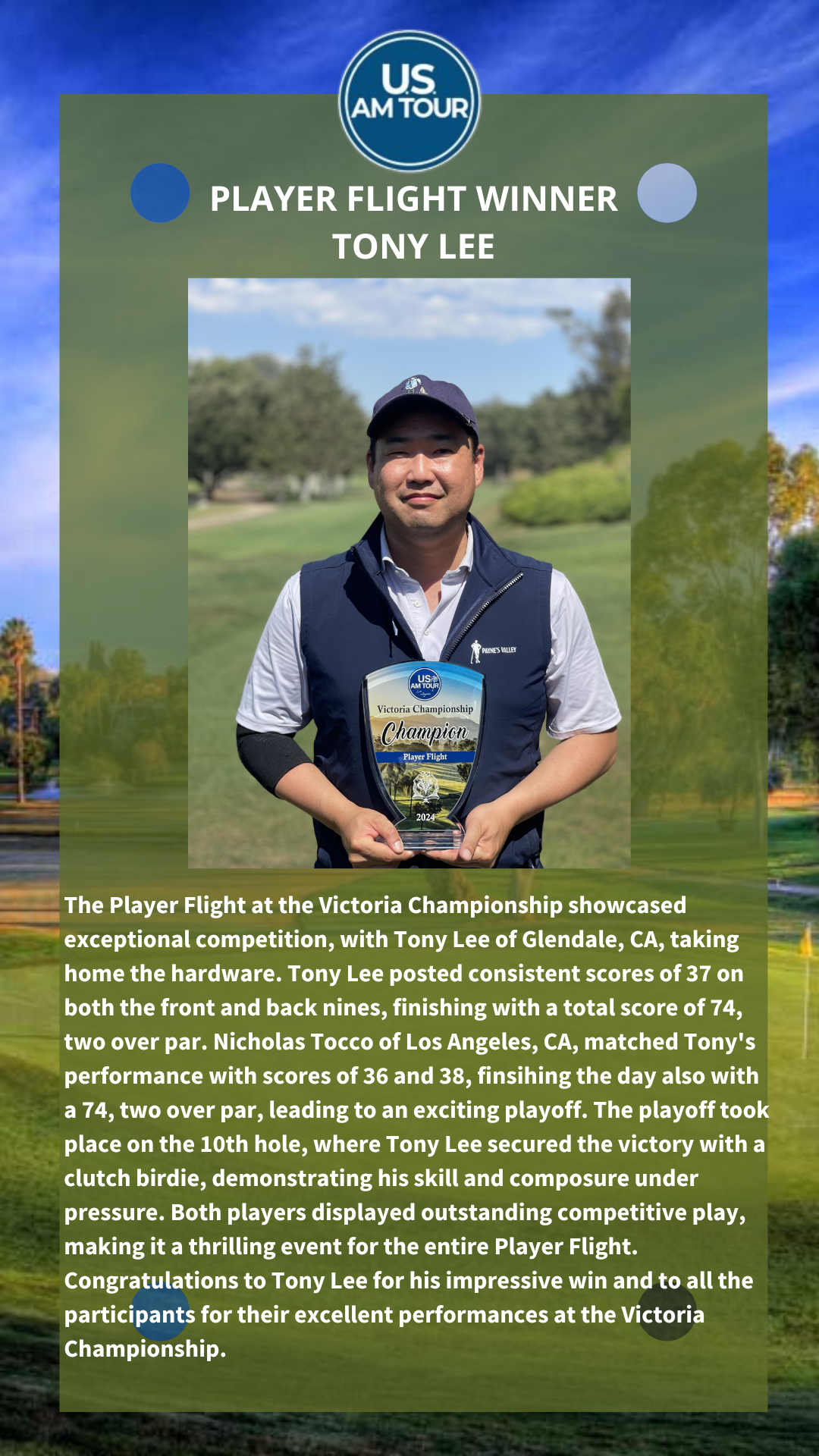 Victoria Championship - Monday Series - Tournament Recap | US Am Tour