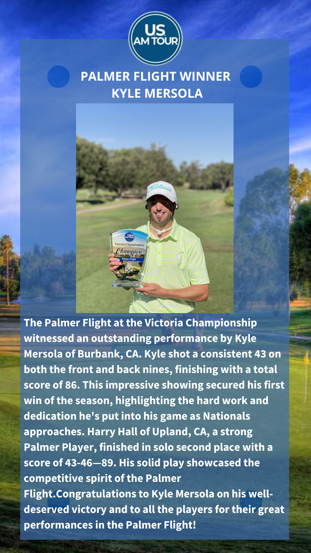 Victoria Championship - Monday Series - Tournament Recap | US Am Tour