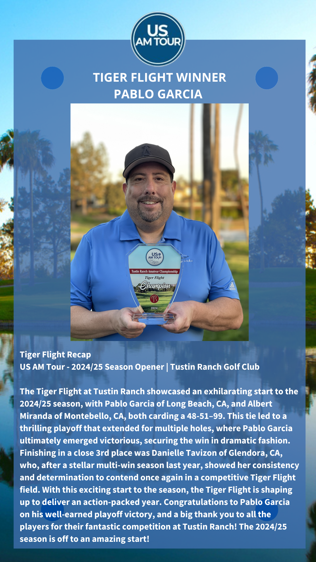 Tustin Championship - Full Field Scores Leaderboard | US Am Tour
