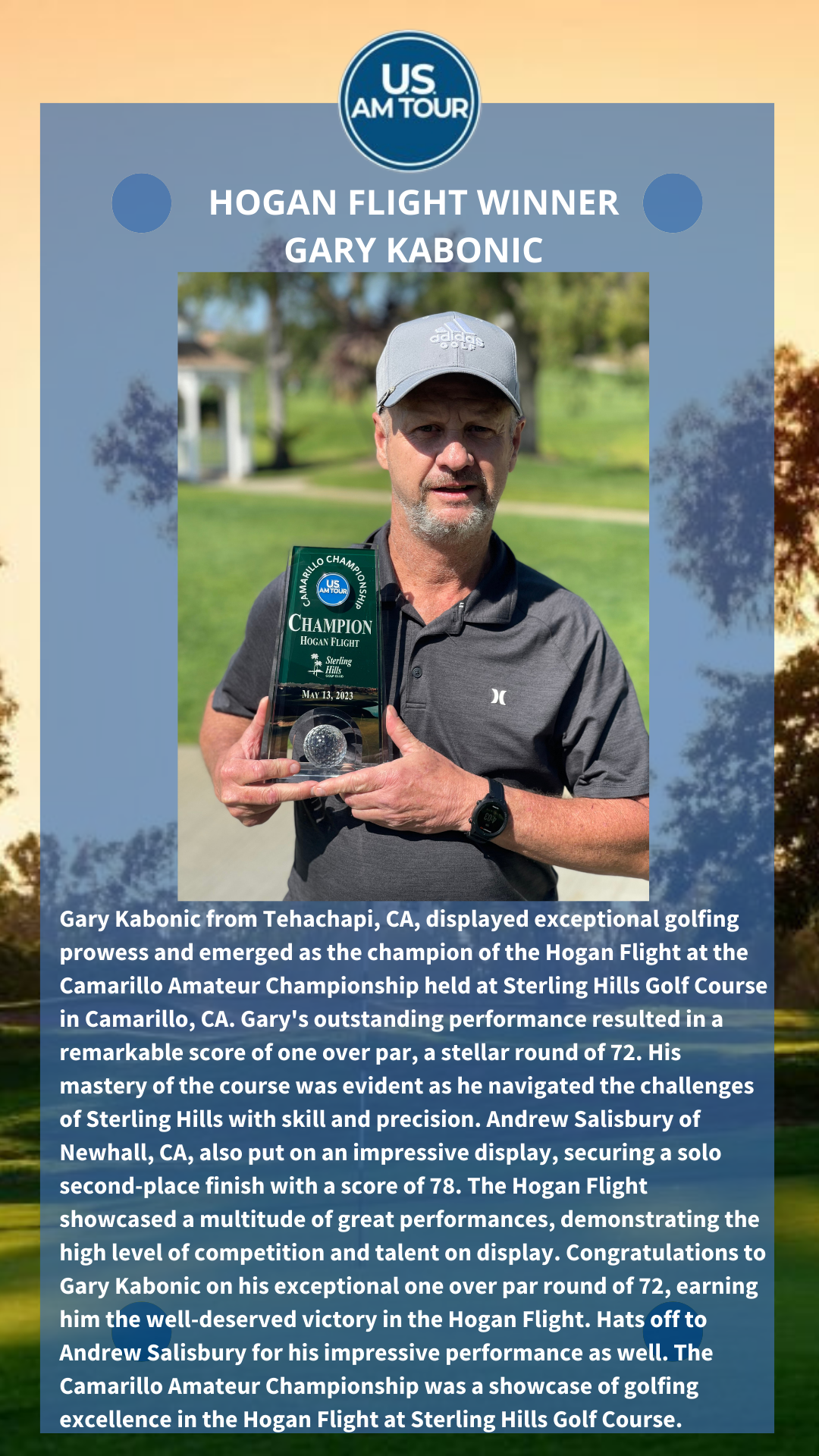 Camarillo Championship - Full Field Scores Leaderboard | US Am Tour