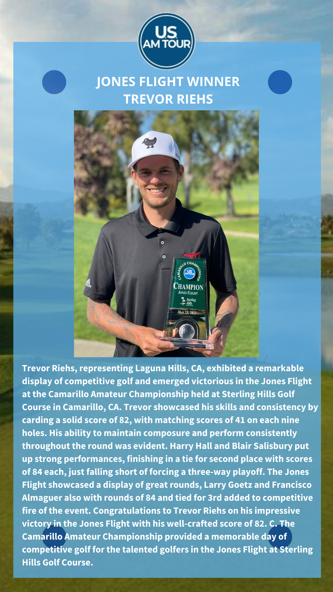 Camarillo Championship - Full Field Scores Leaderboard | US Am Tour